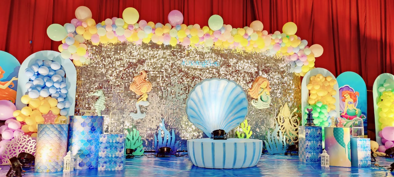 Mermaid Birthday Theme party Decor