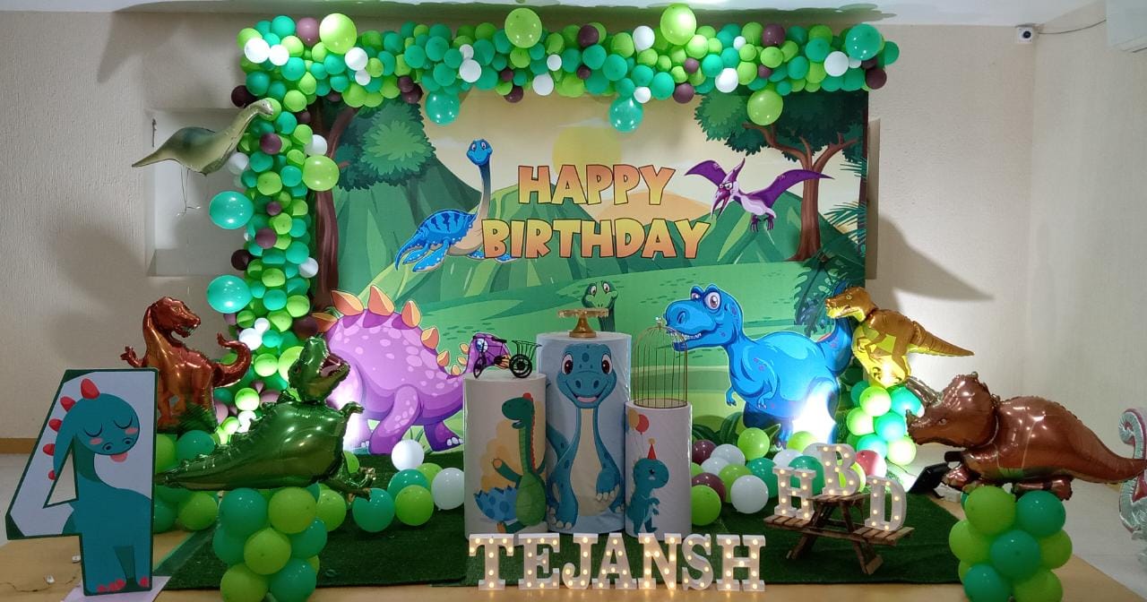 Enchanting Dinosaur Theme Decor