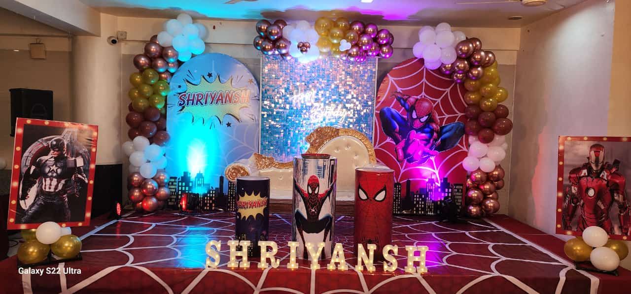 Balloon Decorations For Birthday Theme Party Planners In Hyderabad ...